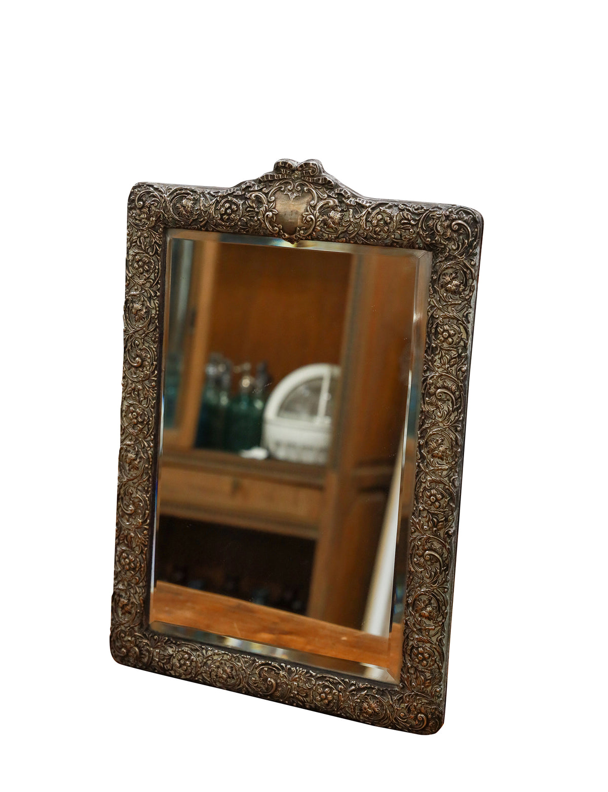 English Decorative Table-Top Mirror | Architectural Artifacts, Inc.
