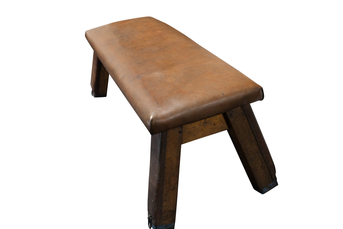 Czech Republic Vaulting Horse Bench with Padded Legs | Architectural ...