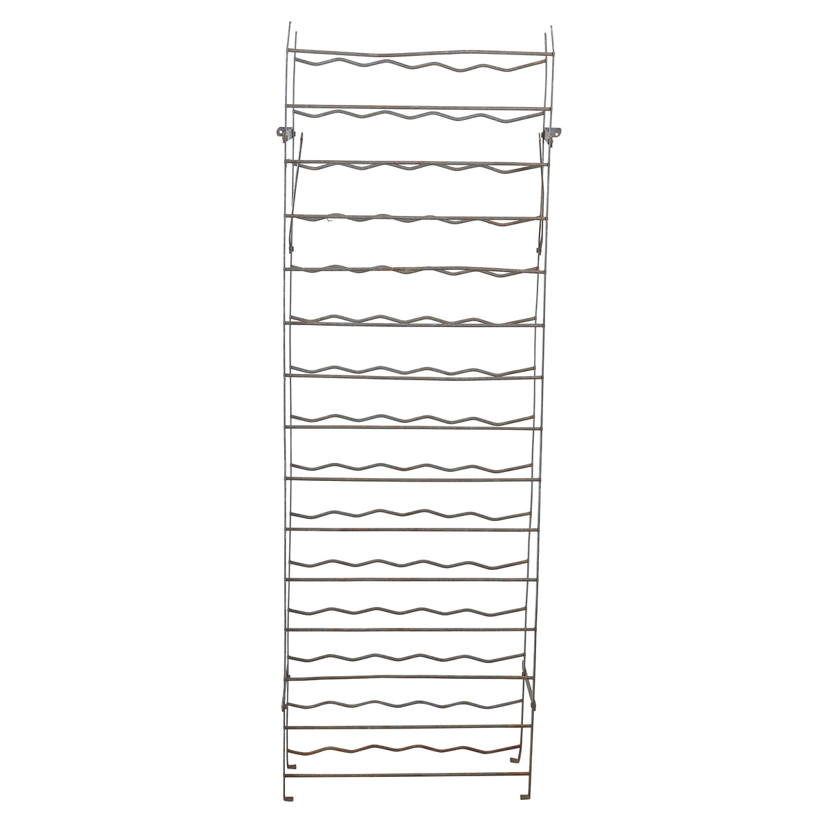 Iron Wall Mounted Wine Rack | Architectural Artifacts, Inc.