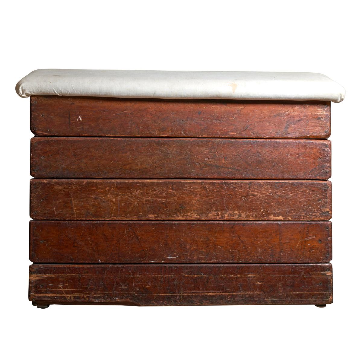 Five Tier Vaulting Box with Upholstered Top | Architectural Artifacts, Inc.