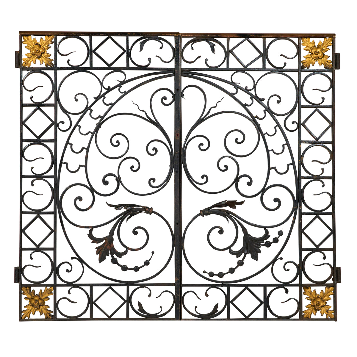 Wrought Iron and Bronze Decorative Grills/Gates | Architectural ...