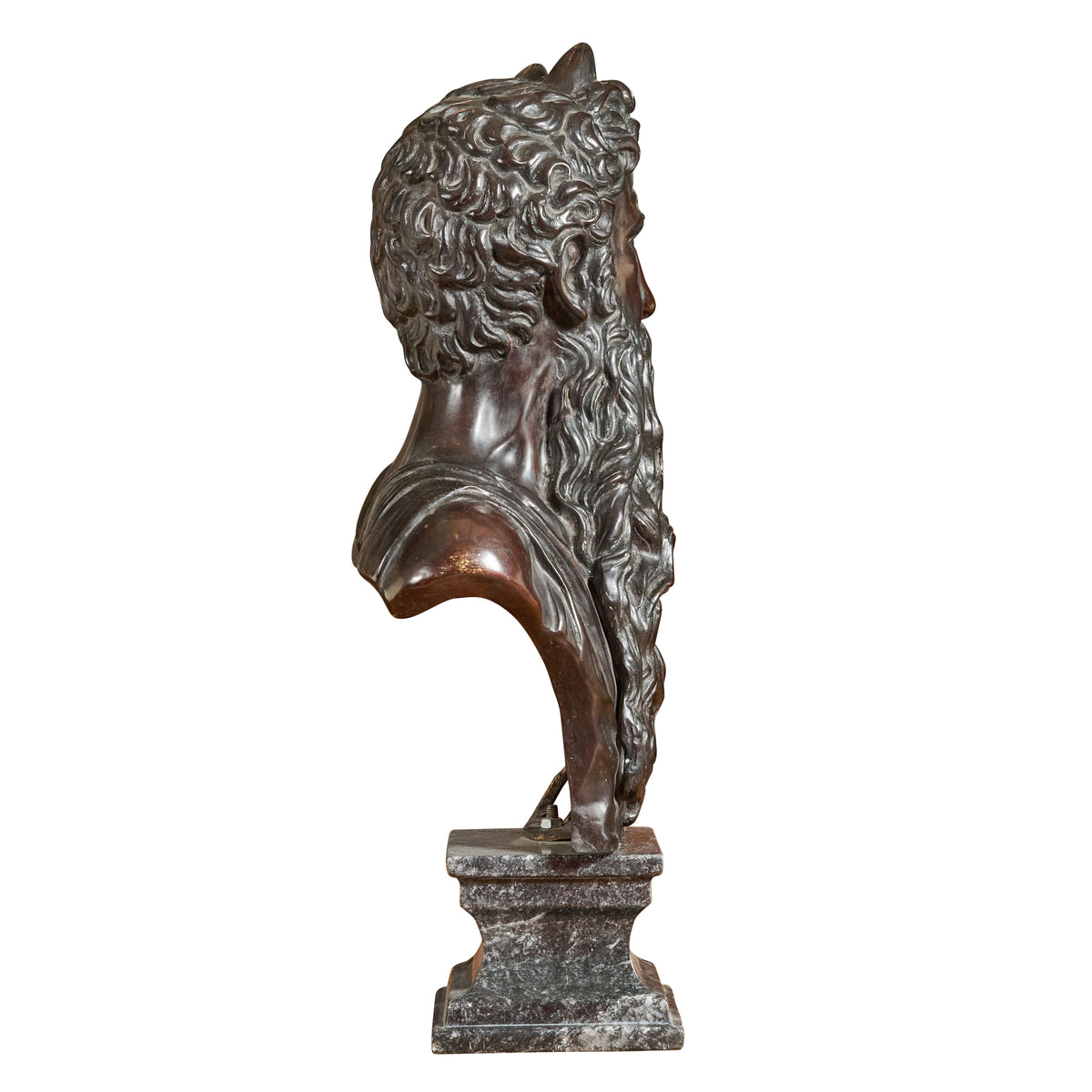 Classic Bronze Bust of Moses | Architectural Artifacts, Inc.