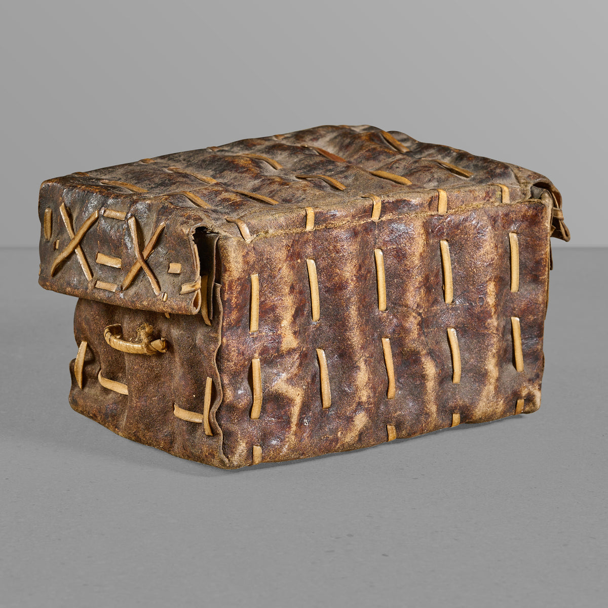 Small Hide Trunk | Architectural Artifacts, Inc.