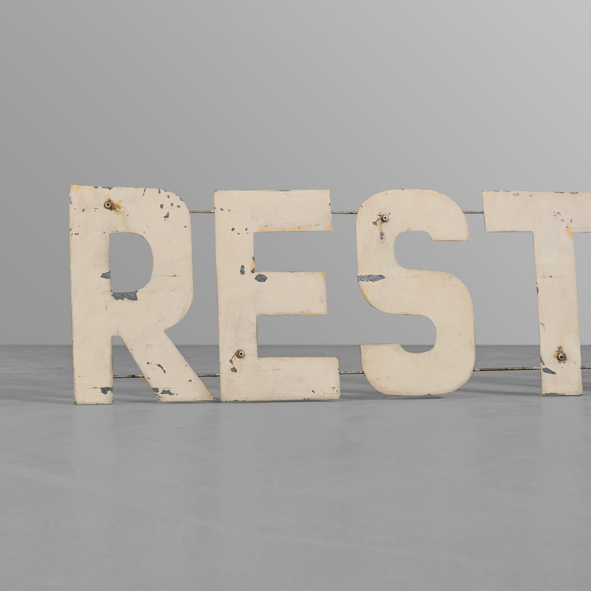 Metal Restaurant Sign | Architectural Artifacts, Inc.