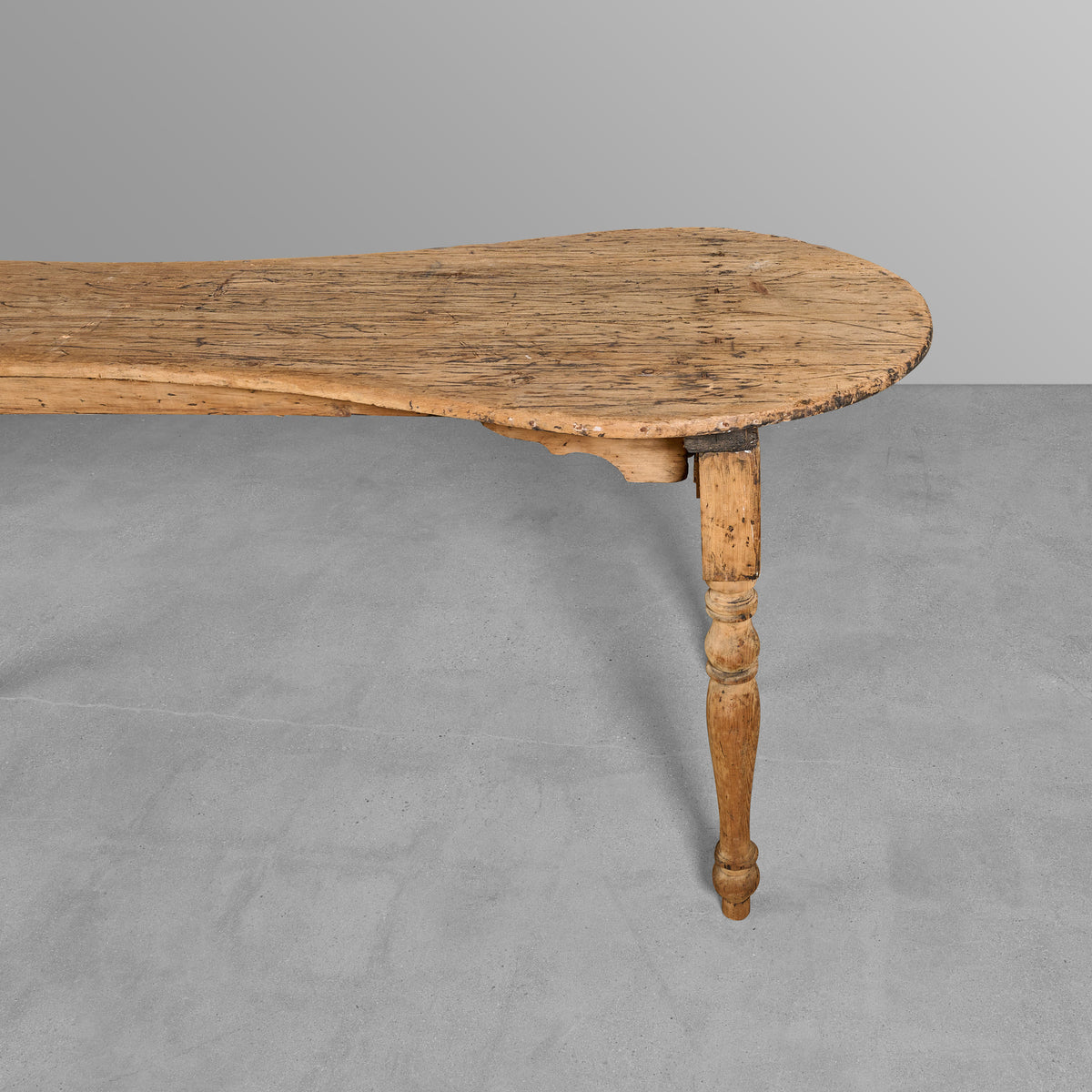 Collapsable Wood & Iron Table from a Shoemaker's Shop | Architectural ...