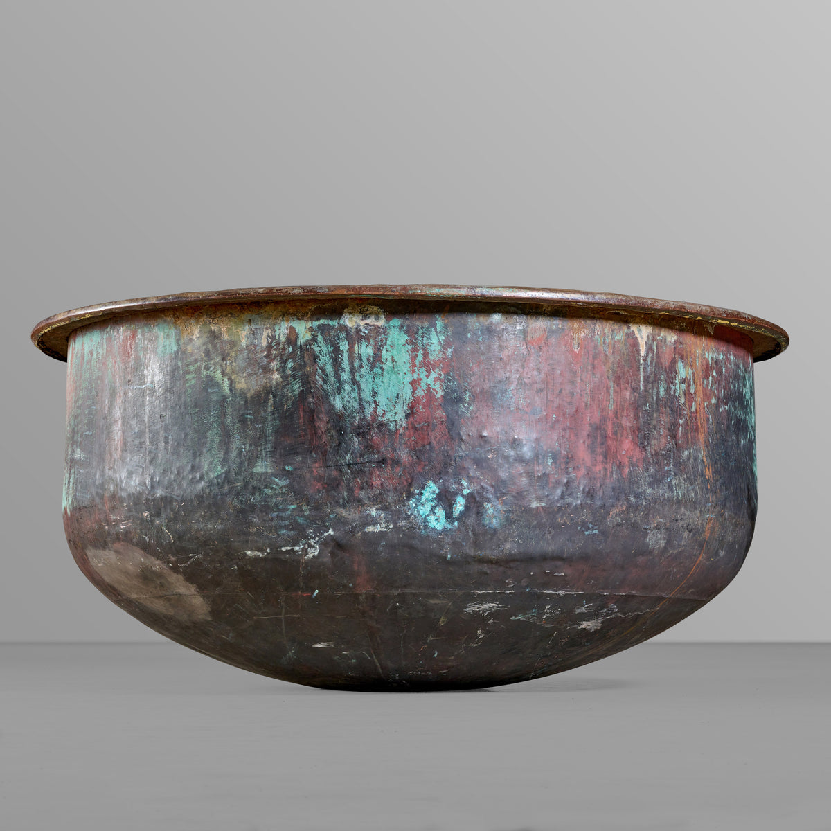 Copper Oversized Cheese / Fromage Vat | Architectural Artifacts, Inc.