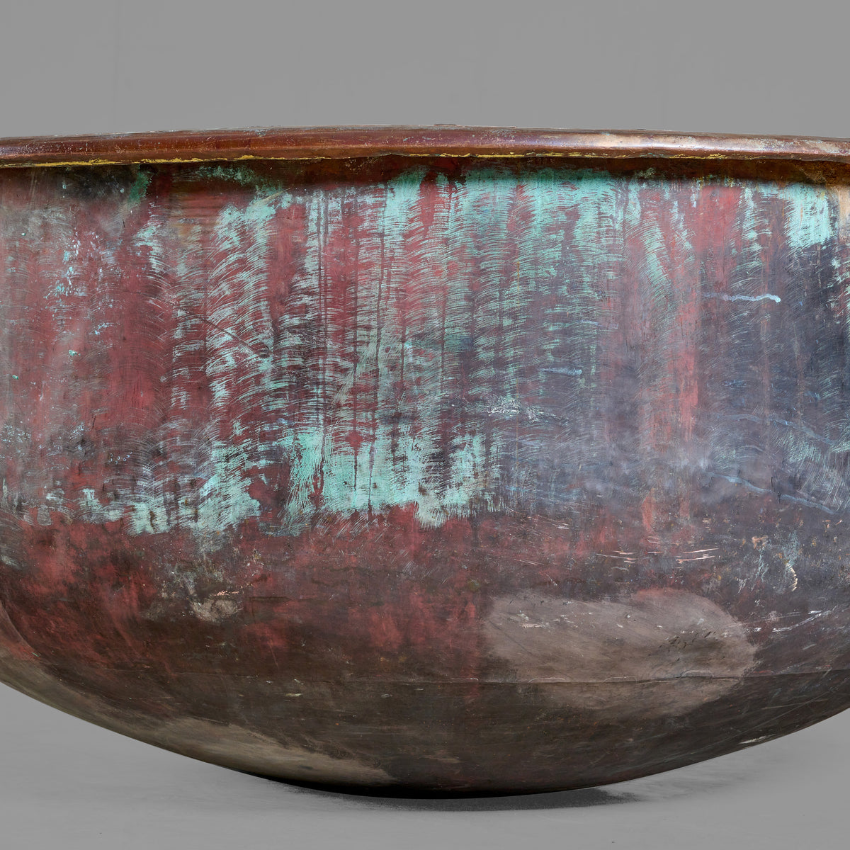 Copper Oversized Cheese / Fromage Vat | Architectural Artifacts, Inc.