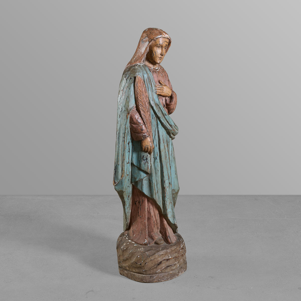 Carved Statue of a Saint | Architectural Artifacts, Inc.