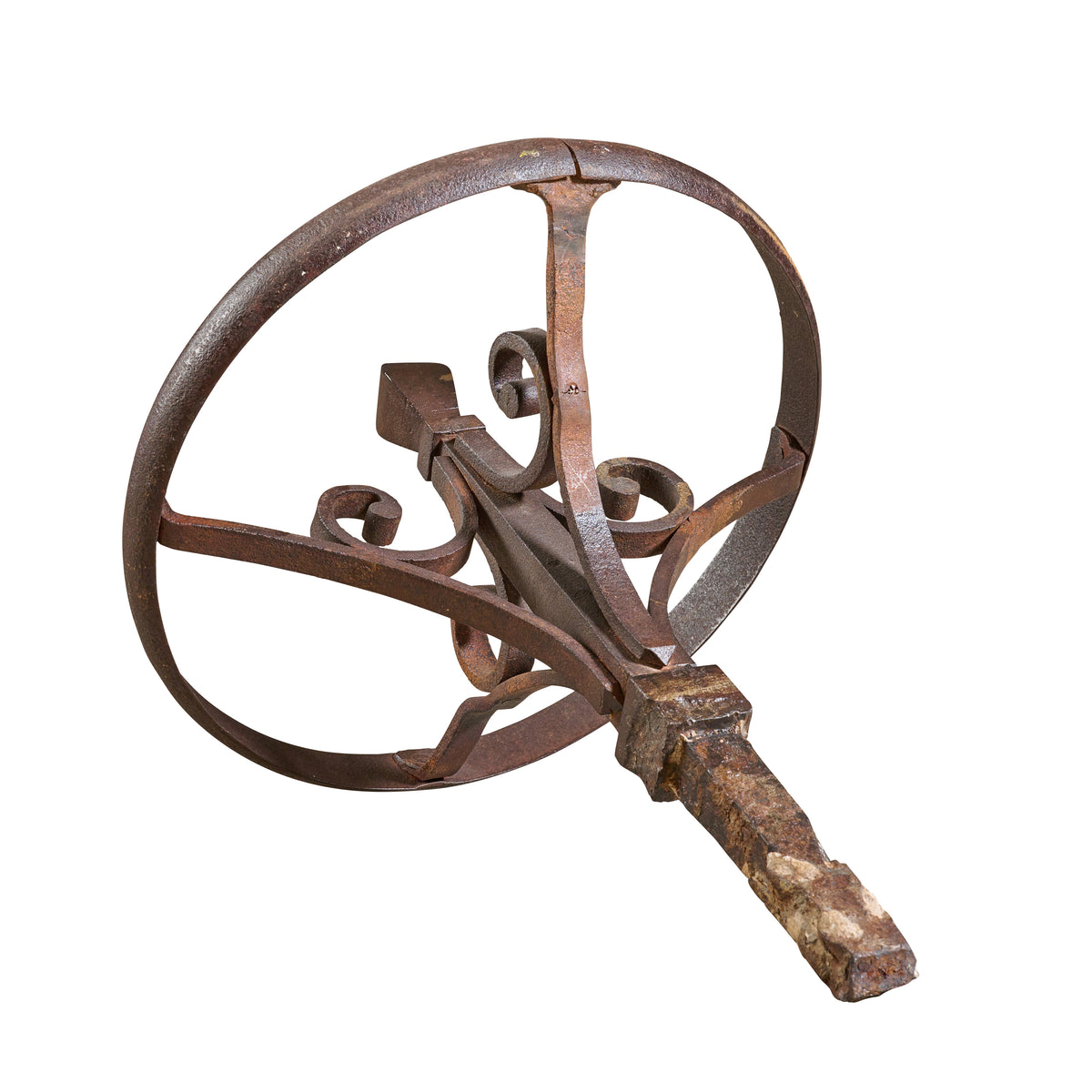 Pair of Decorative Wrought Iron Finials | Architectural Artifacts, Inc.