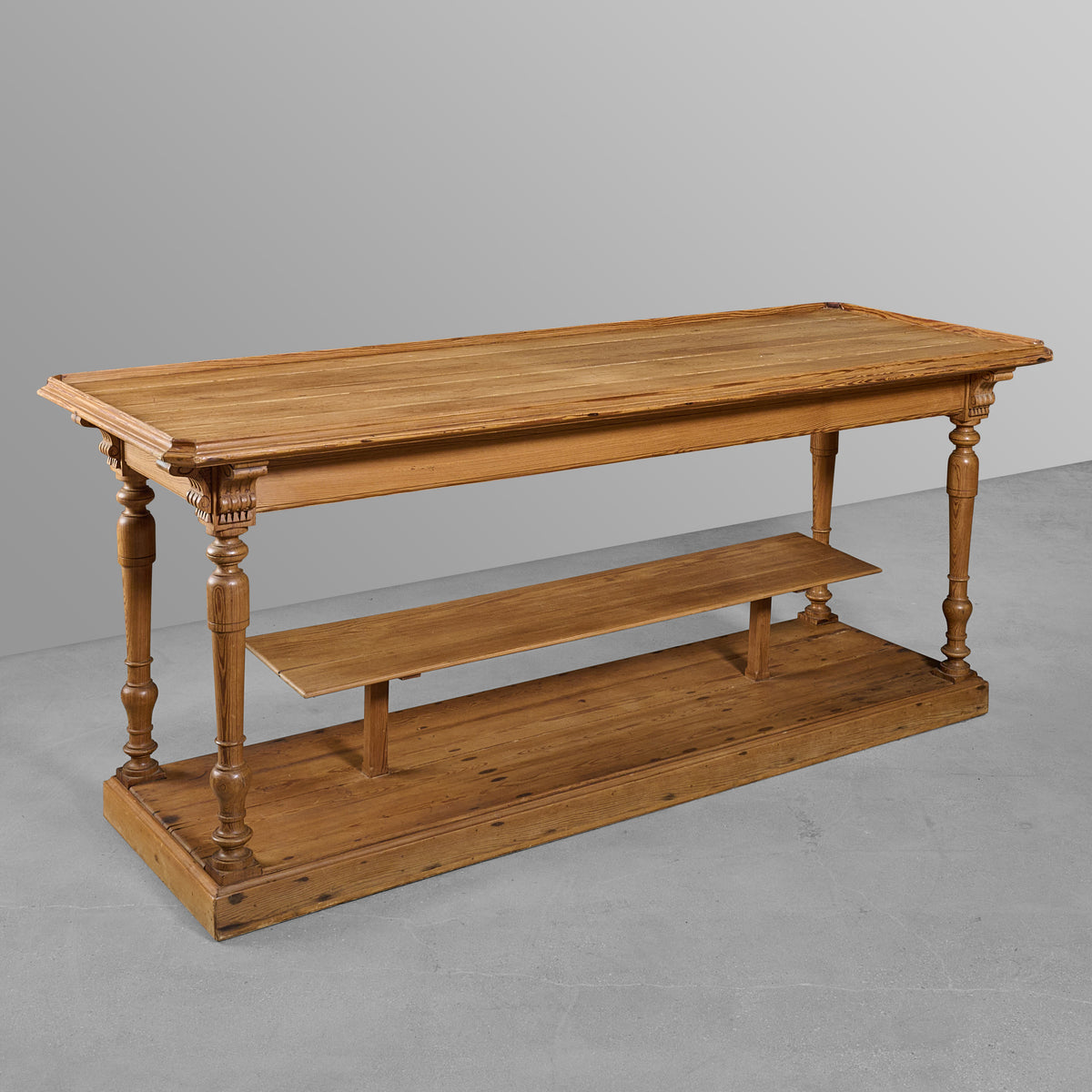 Two Tier Shop Table | Architectural Artifacts, Inc.