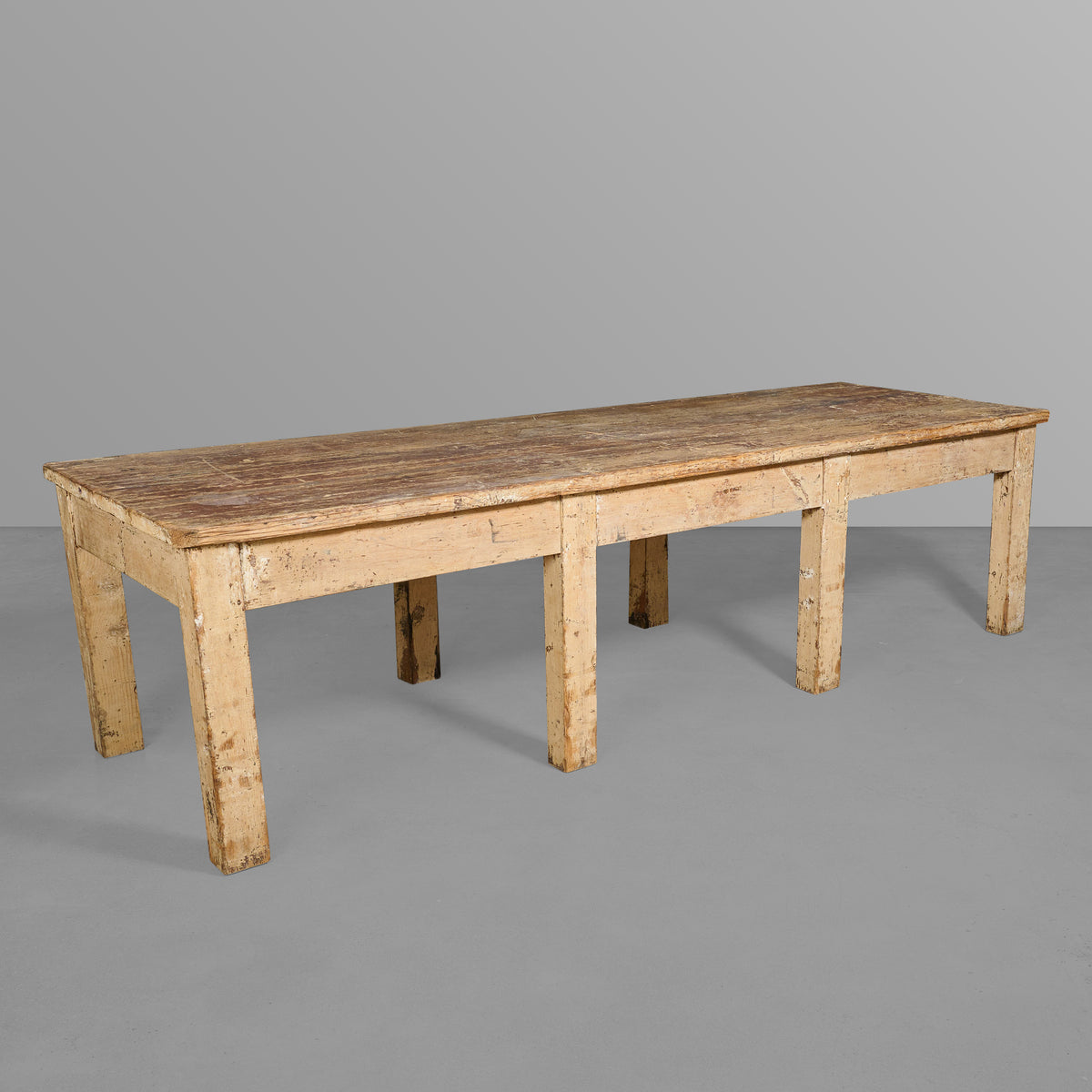 Eight Leg Table with Tenon Construction | Architectural Artifacts, Inc.